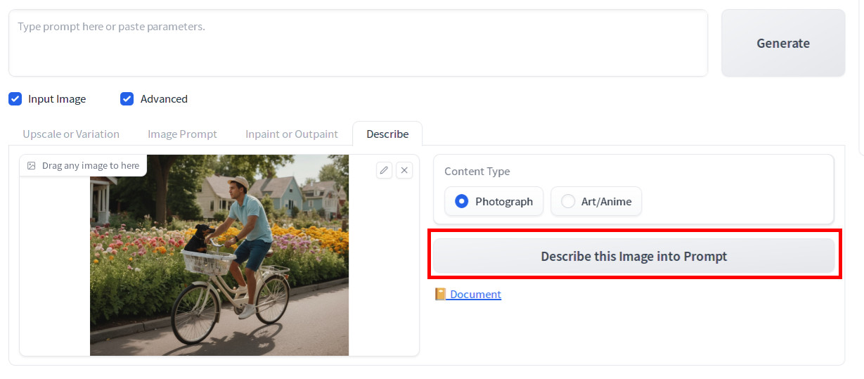How to generate an image caption from an image in Fooocus – howtosd.com